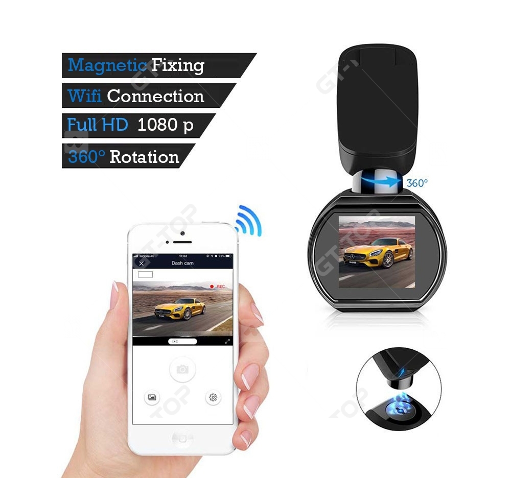 →Dashcam for Toyota Land Cruiser 100 Series Gt-top.com